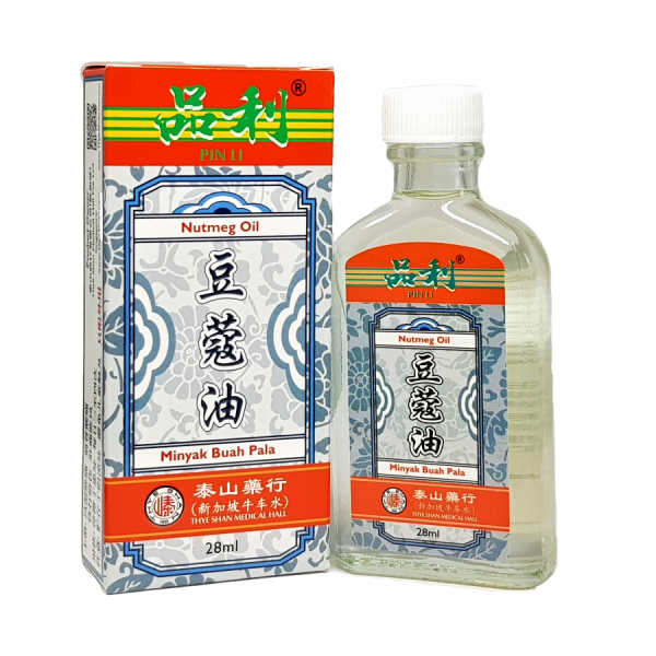 Nutmeg Mace Oil 泰山品利 豆蔻花油 60ml - Thye Shan Medical Hall