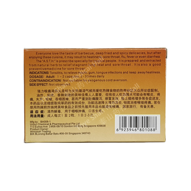 Po Chai Pills 保济丸 10 Bottles - Thye Shan Medical Hall